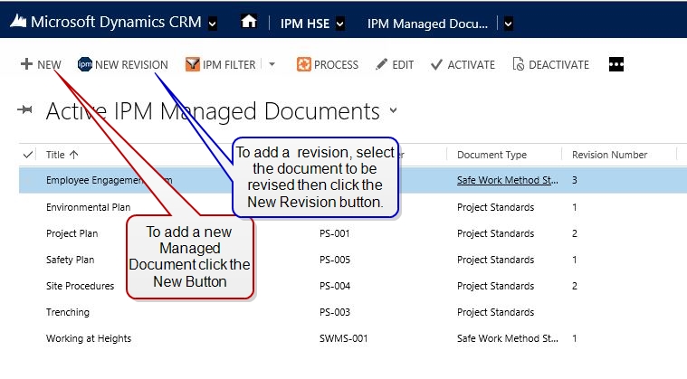 Managed Documents - Creating and Revising
