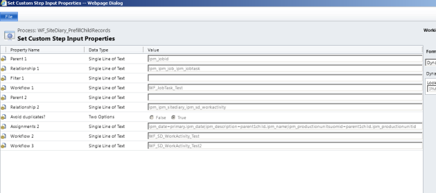IPM Global Custom Workflow Actions.